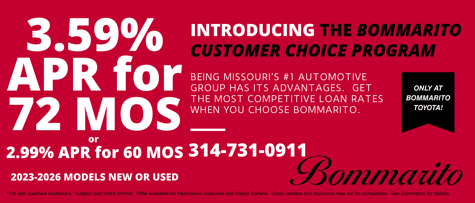 Bommarito Toyota | Toyota Dealership in Hazelwood, MO
