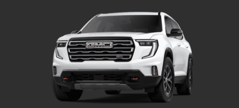 2024 GMC Acadia - All New 3-Row Family SUV with Off-Road Capability