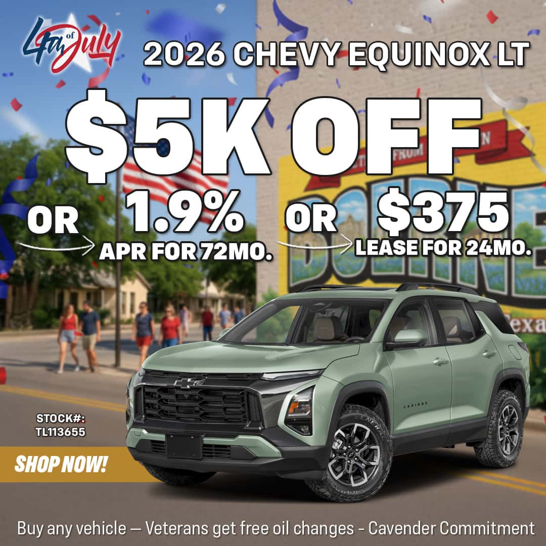 Cavender Chevrolet | Chevrolet Dealer in Boerne, TX