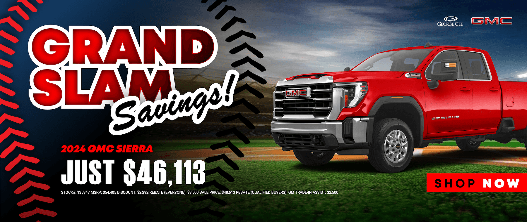 Current New GMC Specials Offers | George Gee GMC