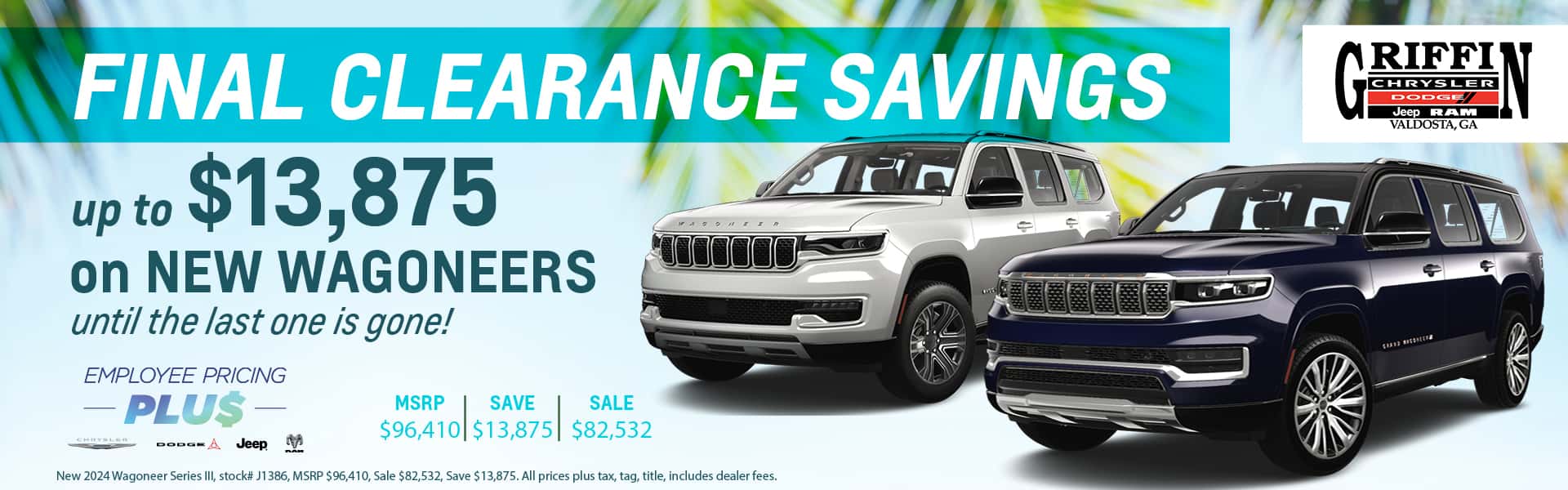 Griffin Chrysler Dodge Jeep Ram Valdosta
