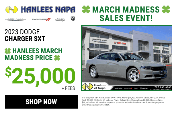 New Specials | Hanlees Chrysler Dodge Jeep Ram of Napa