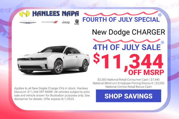 New Specials | Hanlees Chrysler Dodge Jeep Ram of Napa