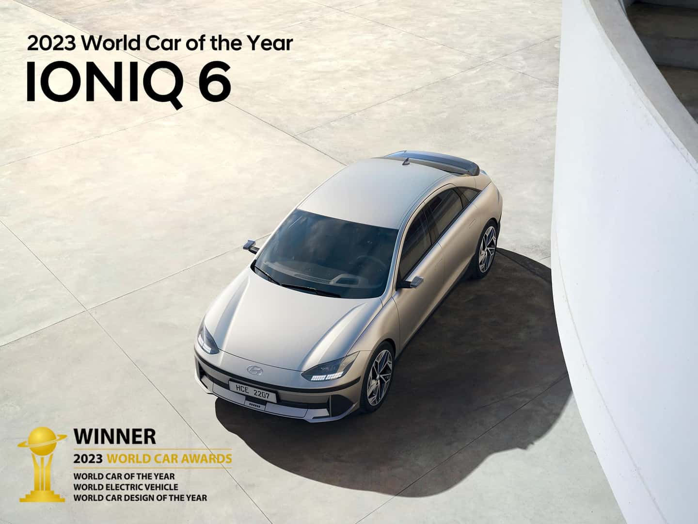 Hyundai IONIQ 6 2 Time Trifecta of World Car of the Year Awards - News