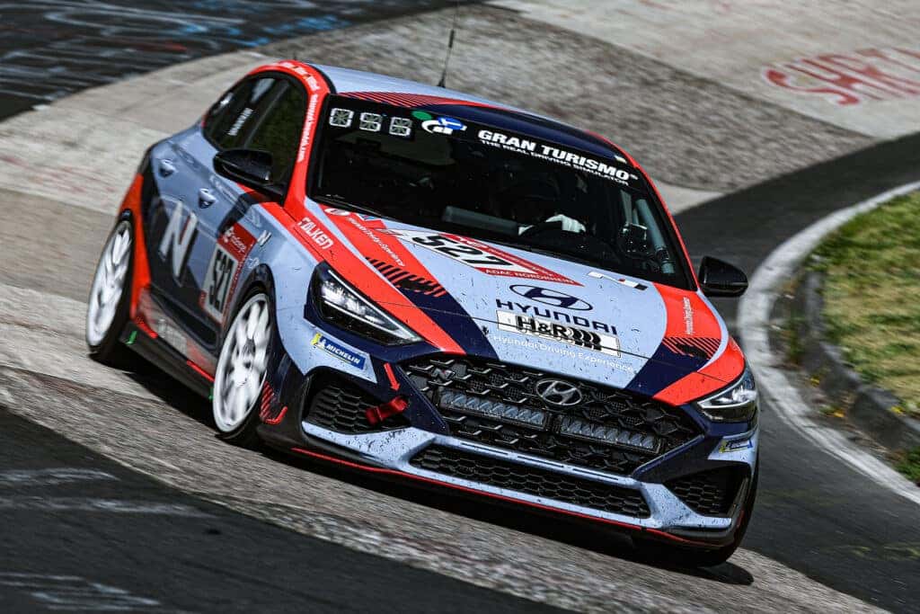Hyundai Double Podiums at the Prestigious 24 Hours of the Nürburgring
