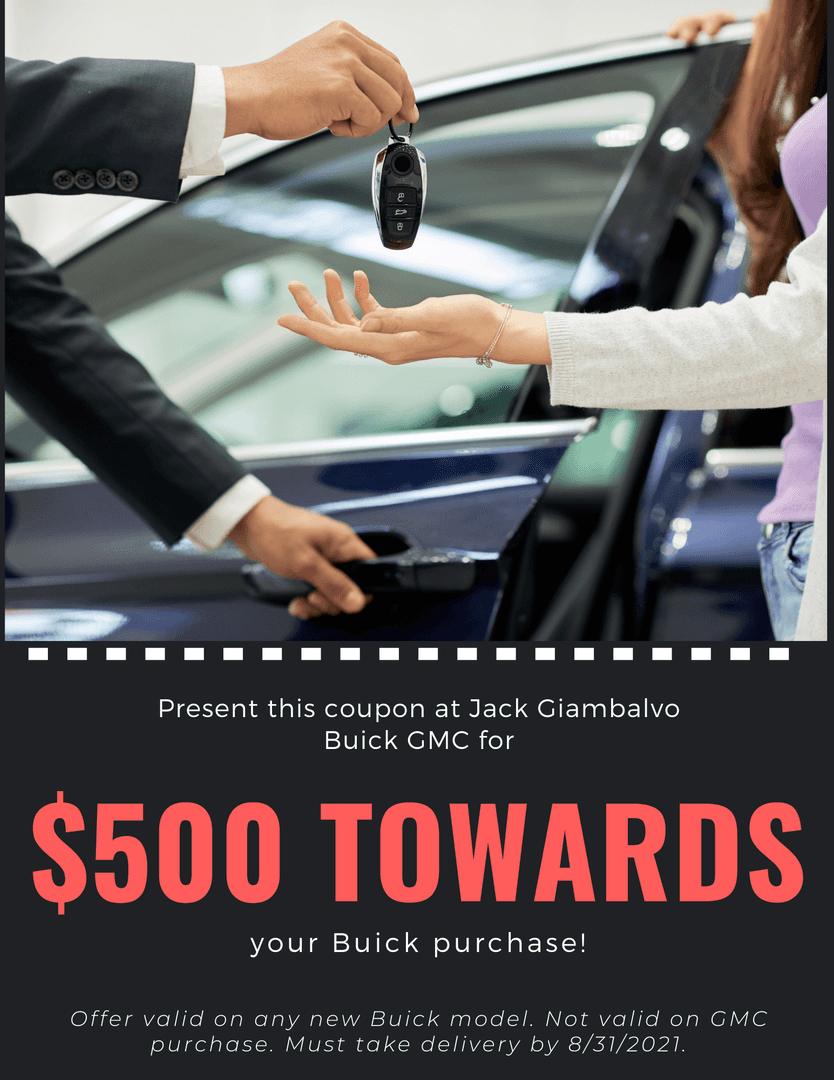 Buick Coupon | Jack Giambalvo Buick GMC