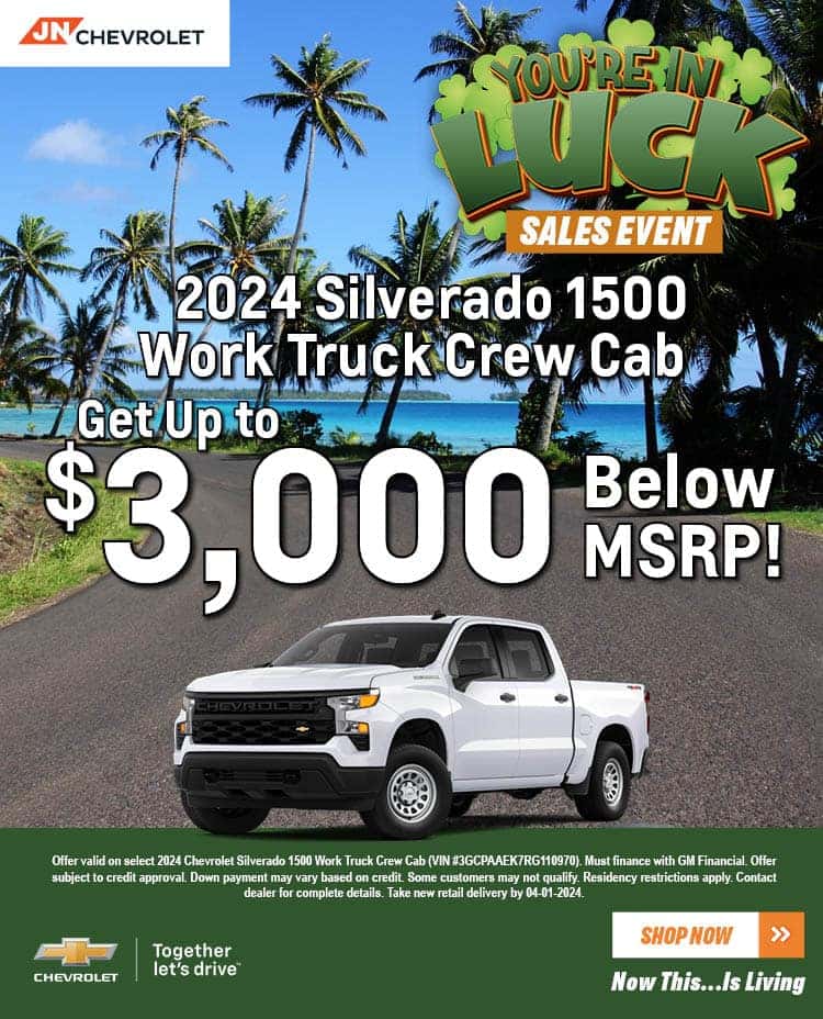 Current New Chevrolet Specials Offers in Honolulu, HI