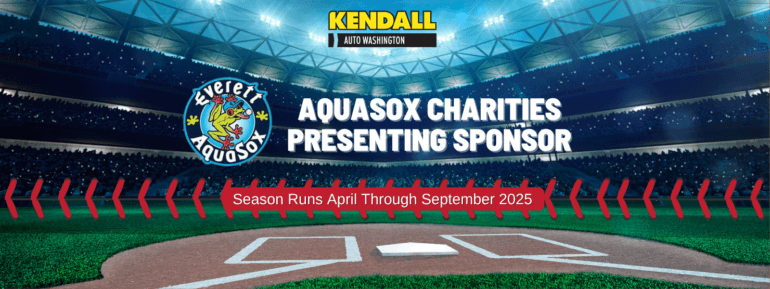 Kendall Auto Washington sponsors the Everett AquaSox 2025 season ...
