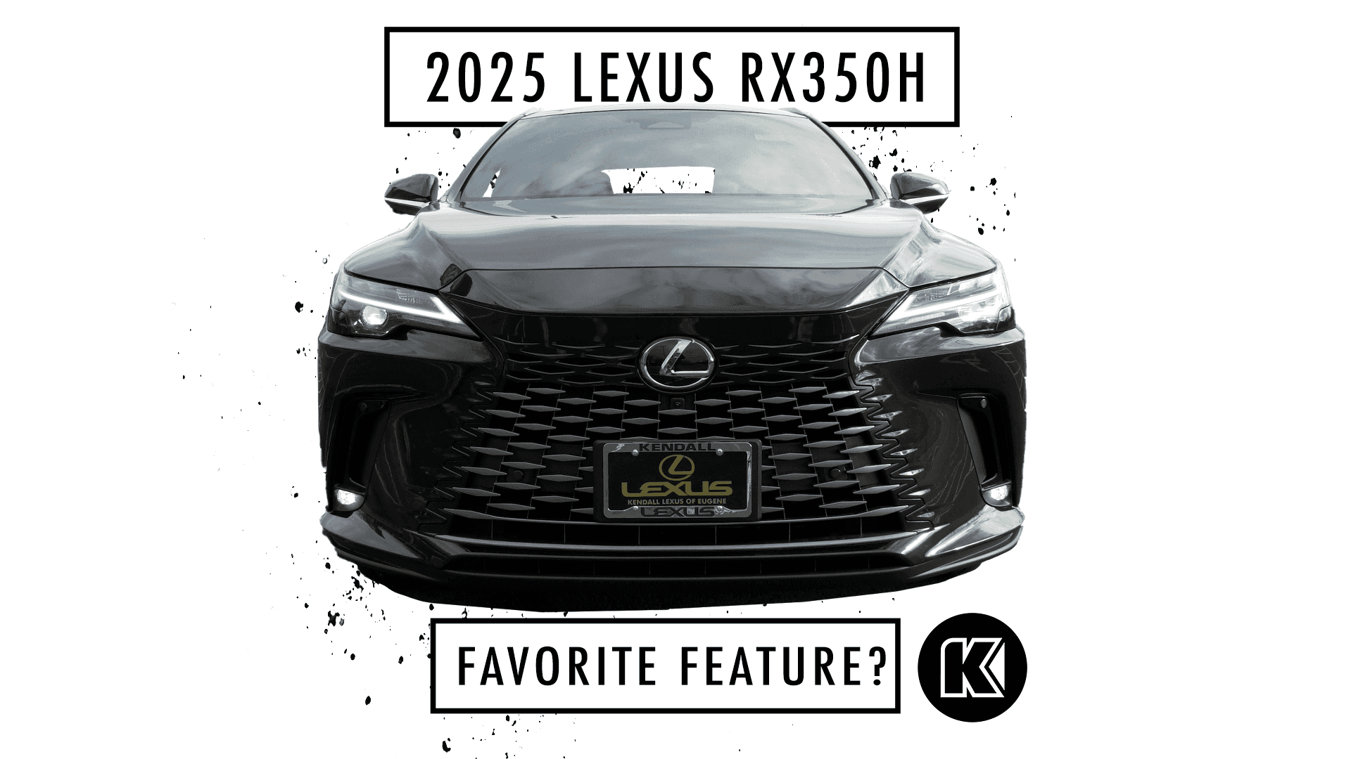 The 360-Degree Camera in the 2025 Lexus RX 350h | Kendall Lexus of Eugene