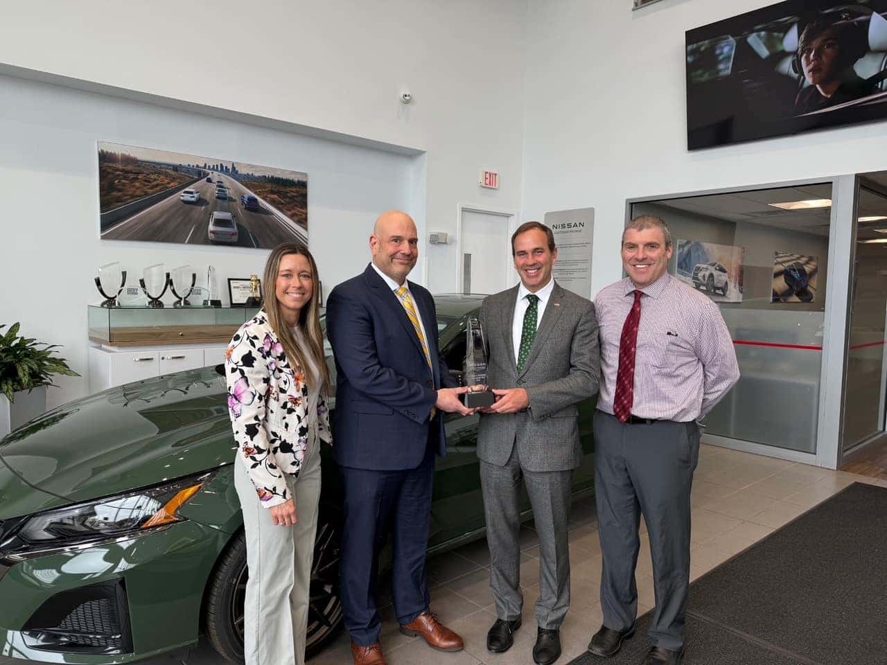 Kelly Nissan of Woburn Receives 2024 Nissan Award of Excellence