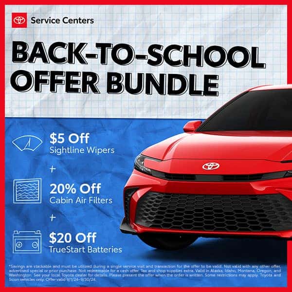 Auto Service Specials | Boise, ID | Peterson Toyota